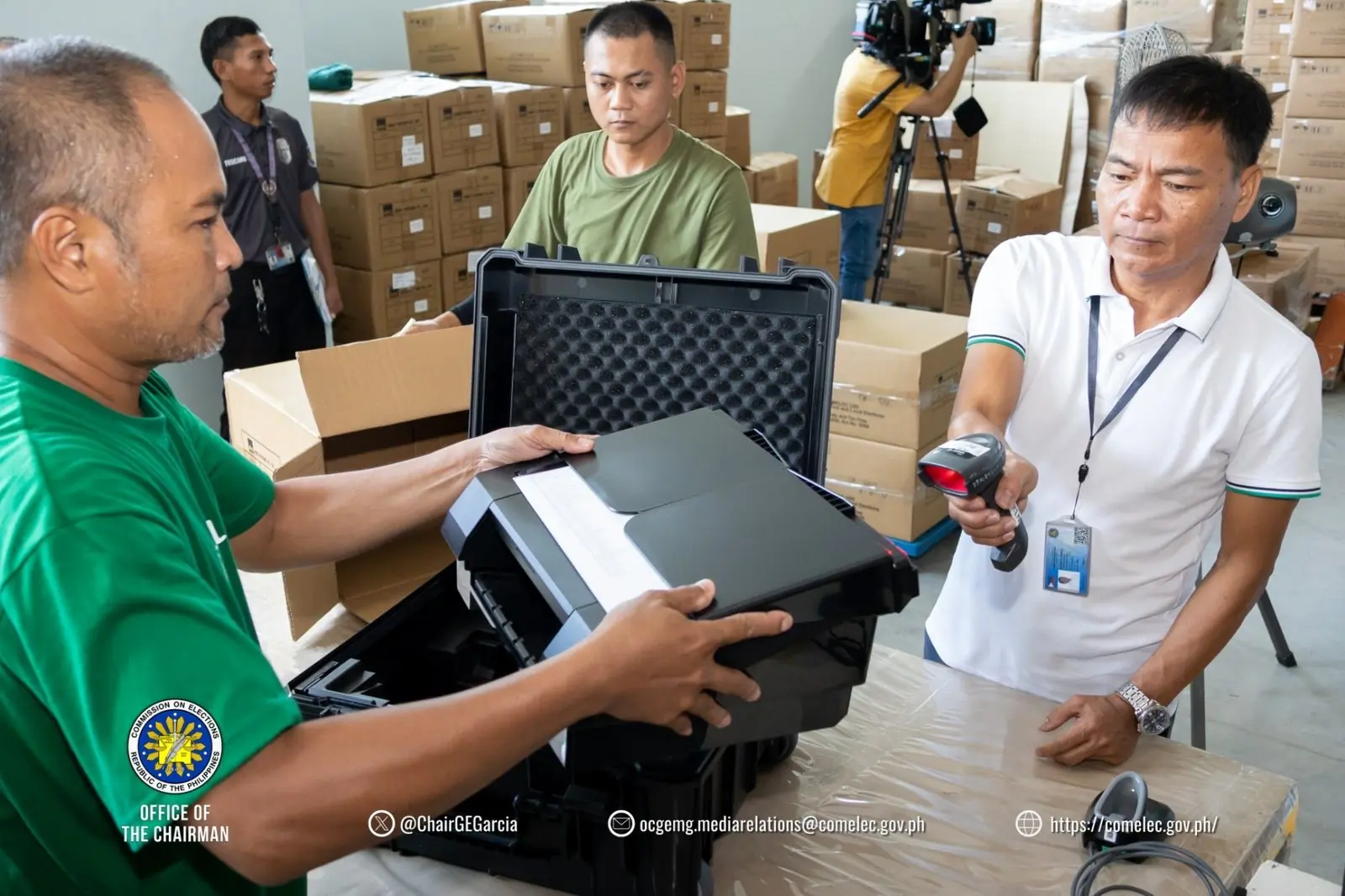 Second Batch of Automated Counting Machines Delivered to COMELEC for ...