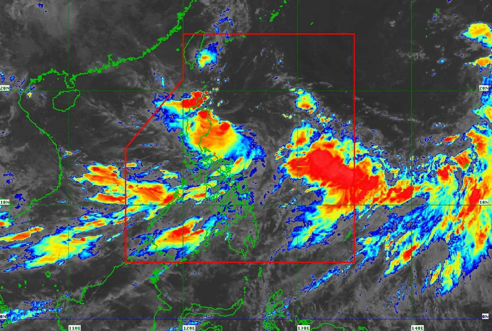 Tropical Depression Gener Intensifies, Set to Make Landfall in Aurora ...