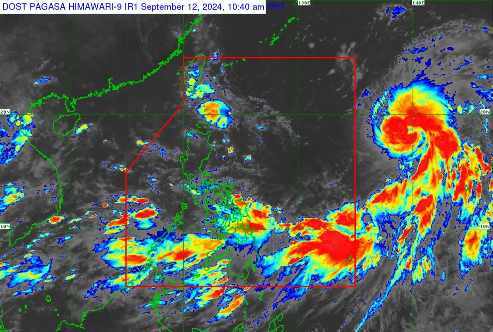 Severe Tropical Storm "Bebinca" to Be Named "Ferdie" as It Nears PAR ...