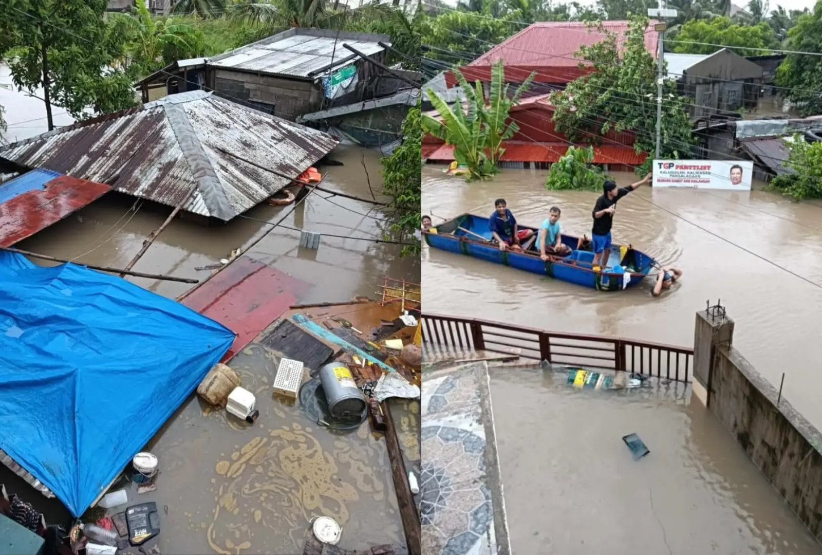 Bridge Collapses, Homes Flooded as Typhoon Kristine Devastates ...