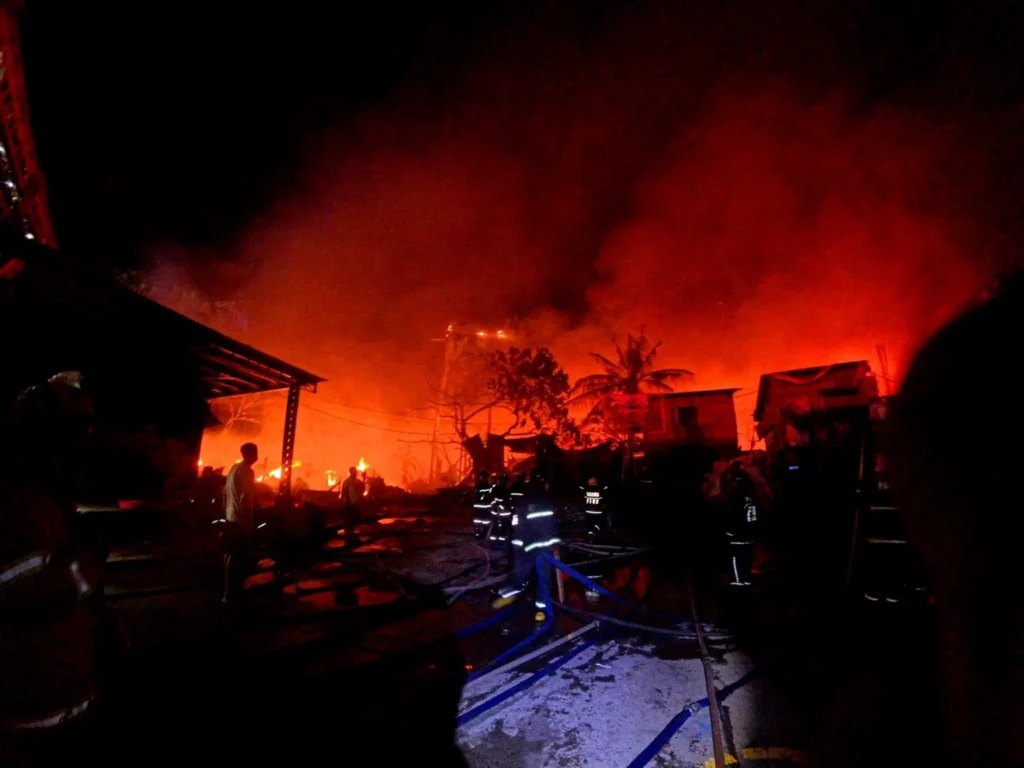 Pasig fire displaces 500 families | Bombo Radyo Philippines
