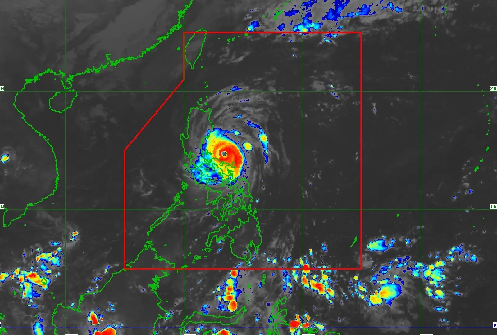 Typhoon Pepito Now Over the Sea East of Bicol Region, Poses Severe ...